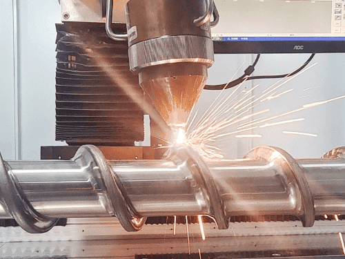 Scratched Injection Molding Screw? Laser Cladding Repair Saves Cost and ...