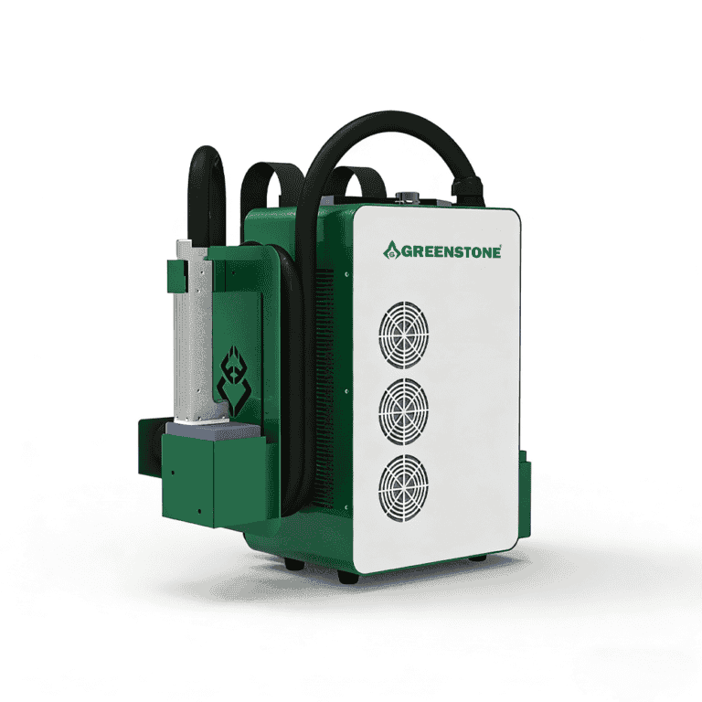 Machine de nettoyage laser à fibre pulsée sur sac à dos (nettoyeur ...